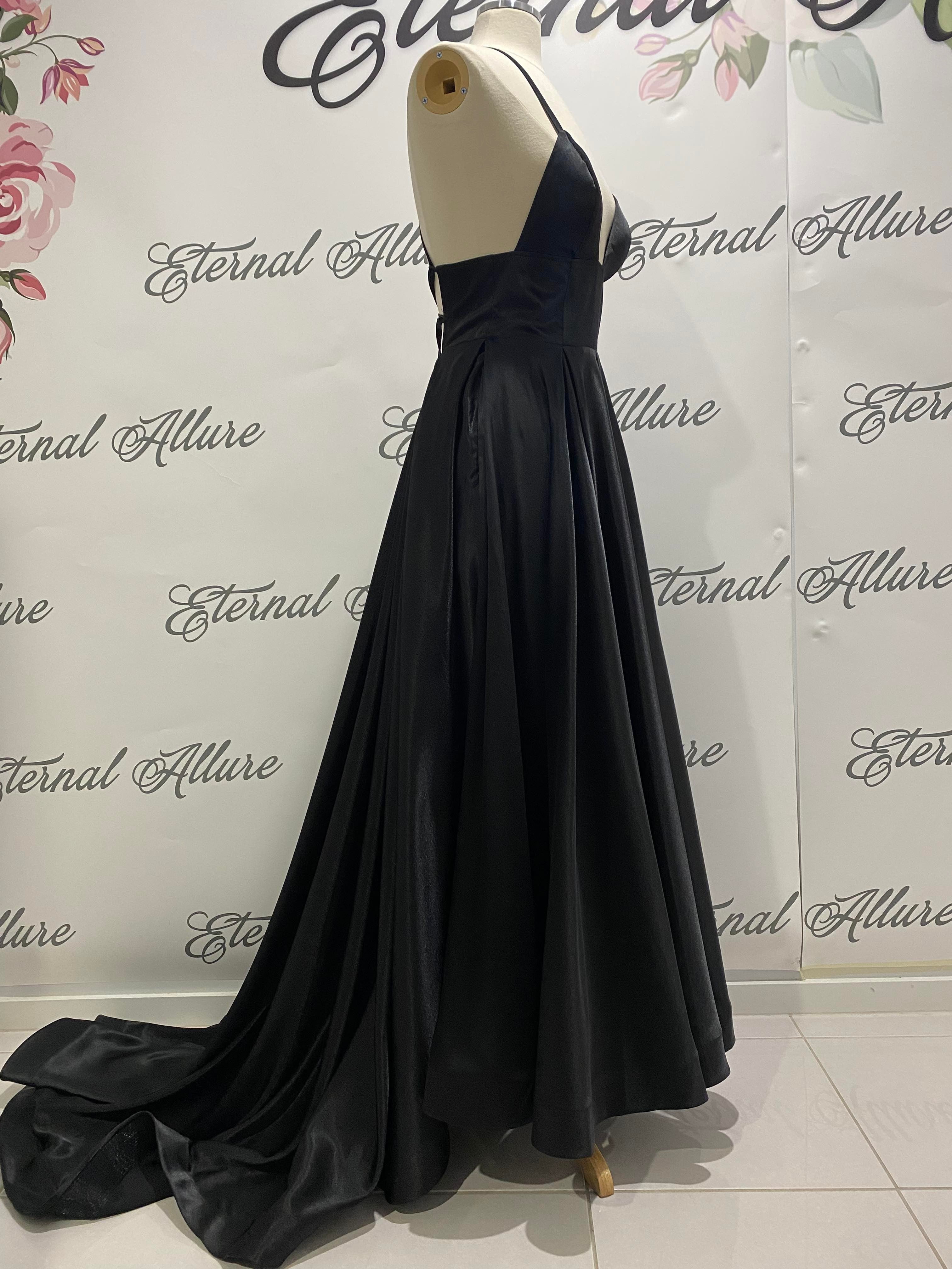 Hannah black formal dress – Eternal Allure Pty Ltd